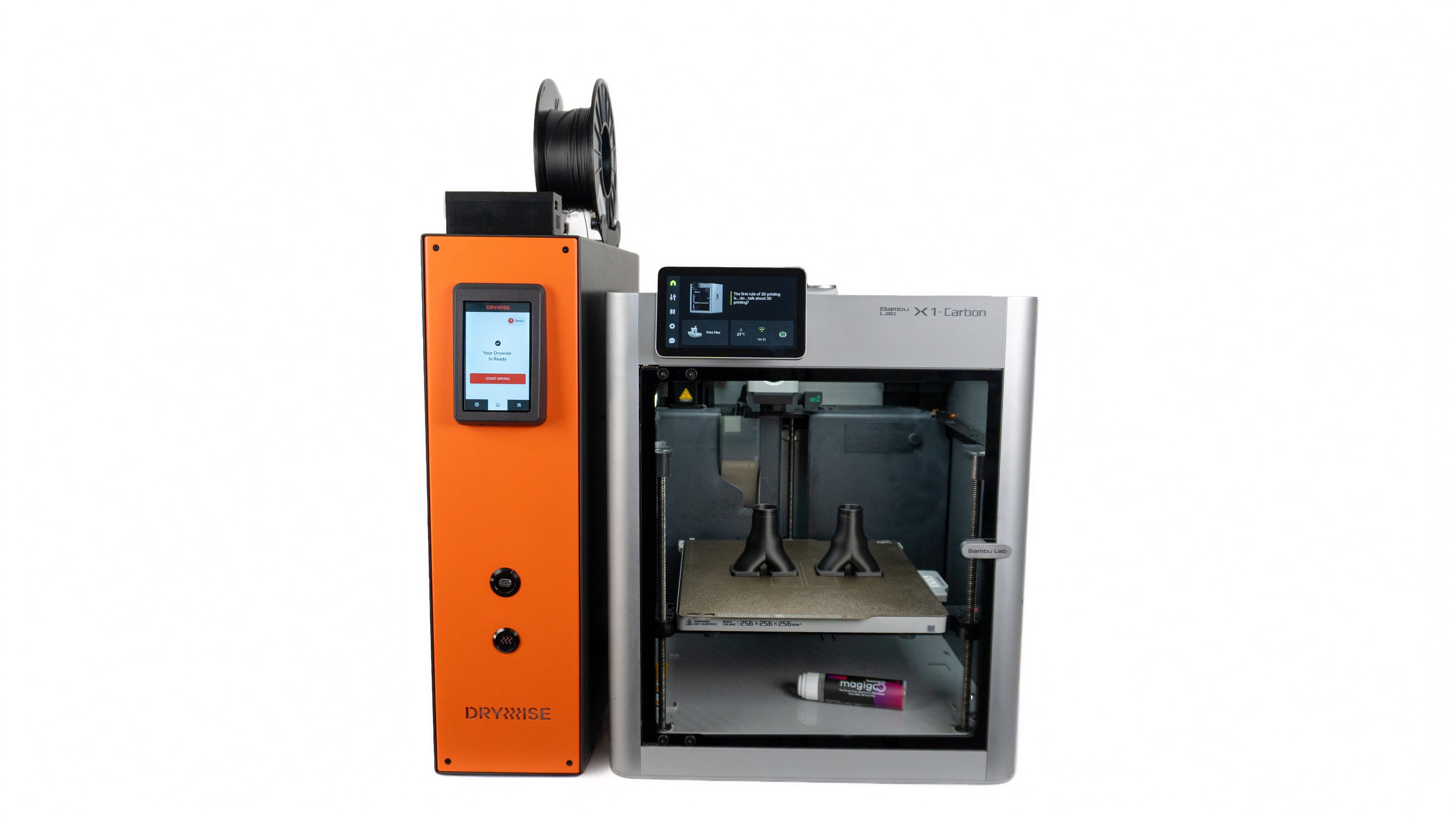 Drywise v1.5 In-Line Filament Dryer with Autoloader – 3Dsaga.com