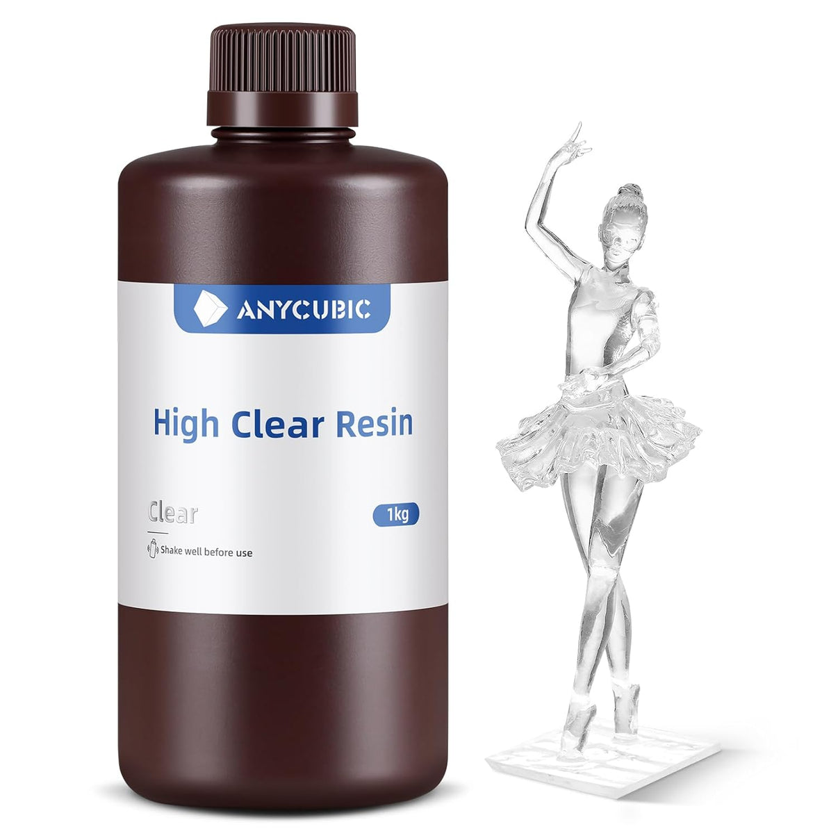 High Clear resin 1L - Large selection of resin for 3D printing – 3Dsaga.com