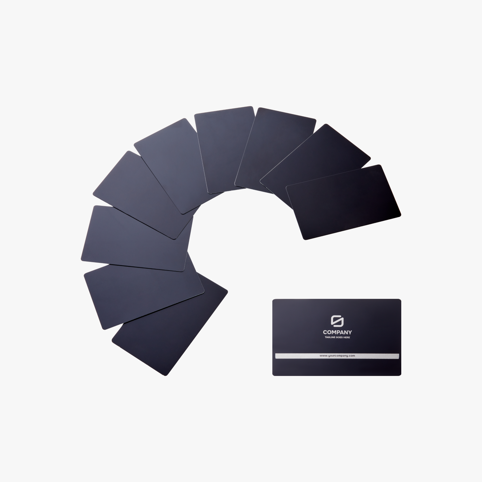 Bambu Lab Black Aluminum Business Cards (10 pcs.) – 3Dsaga.com